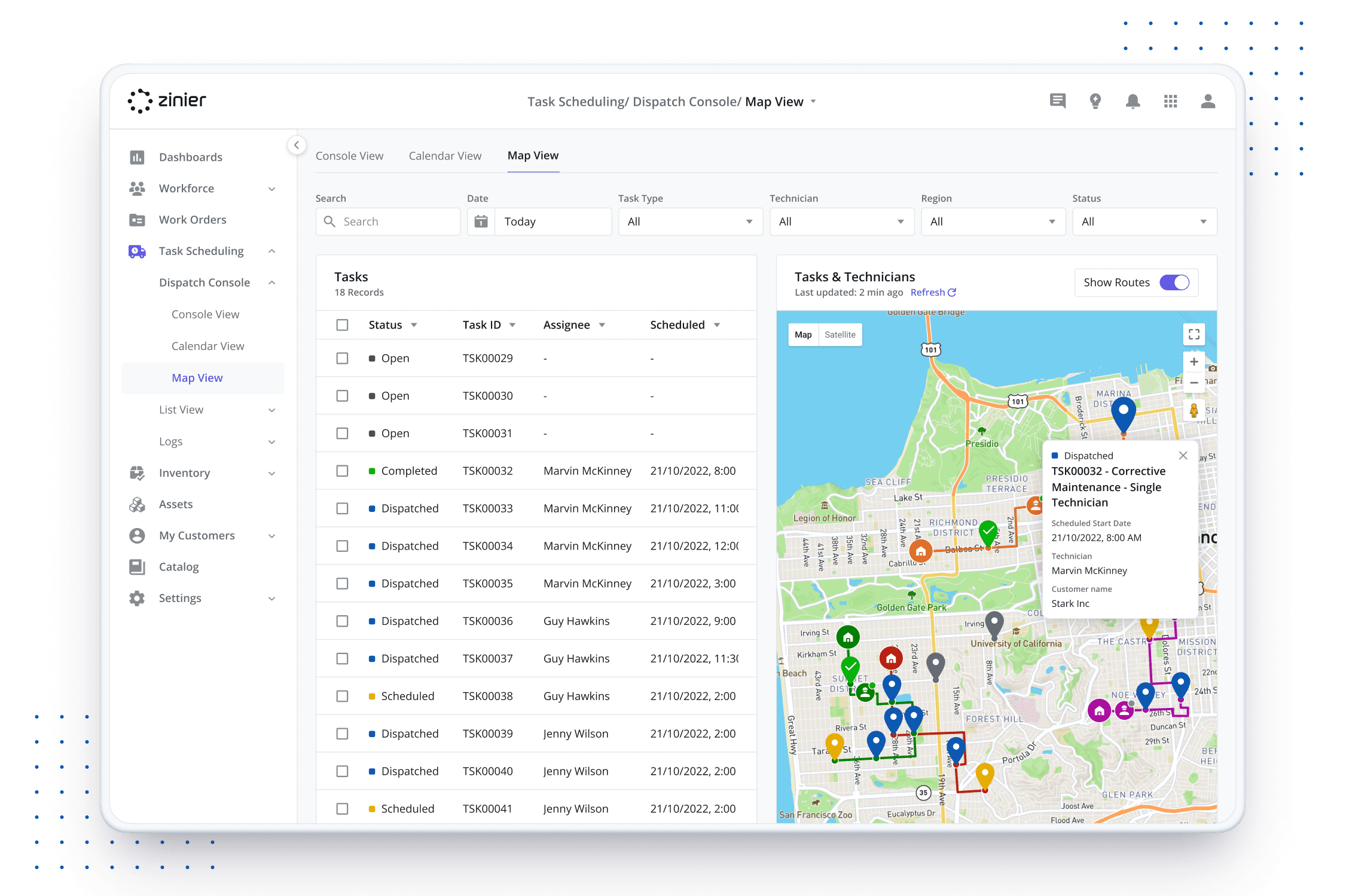 Product Overview Map View Enhancements 